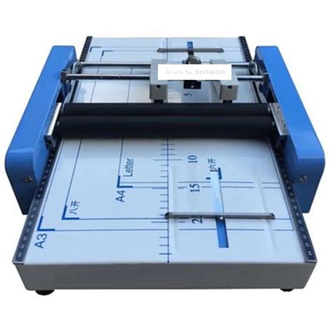 2 In 1 Booklet Stapling Machine A3 Size Pamphlet Stapler Paper Folding