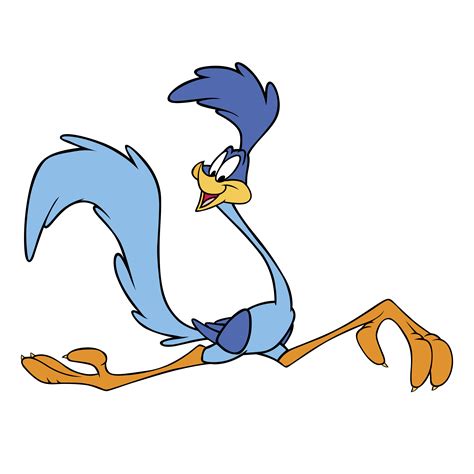 Roadrunner Cartoon Desert Chase Animated Png