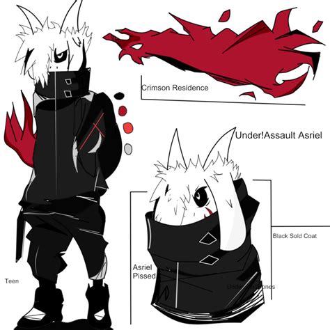 Underassault Asriel Reference Sheet By Underratedbones On Deviantart