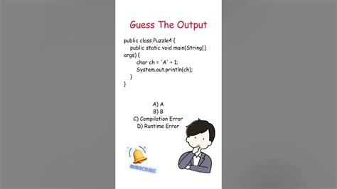 Guesss The Output 5 Characters Coding Javaprogramming Guess