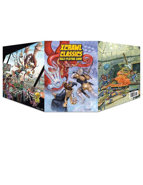 Xcrawl Classics Dungeon Judges Screen Goodman Games Dcc Rpg