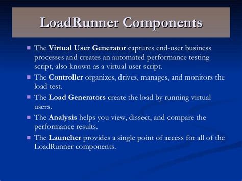 Definition Of Loadrunner What Are Loadrunner Parameter And