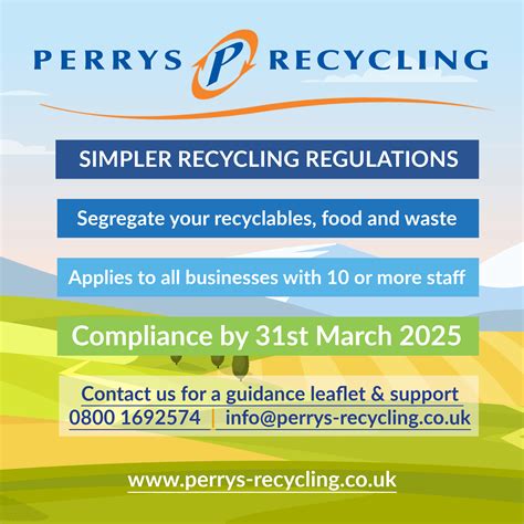 Simpler Recycling Compliance By 31st March 2025 Perrys Recycling