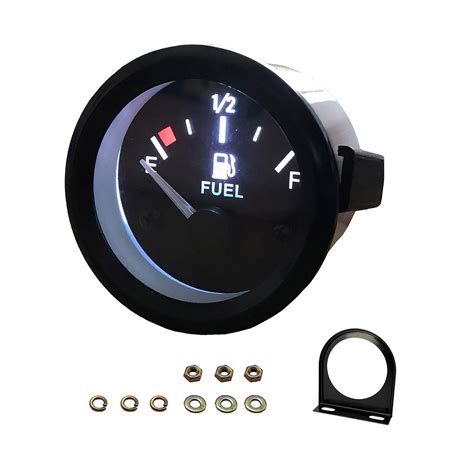 2 Universal Fuel Level Gauge E 12 F Pointer 52mm Fuel