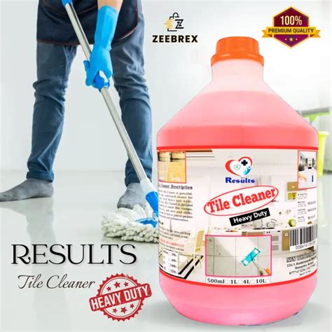 Tile Cleaner Heavy Duty 4l Removes Tough Stains Grime And Soap Scum