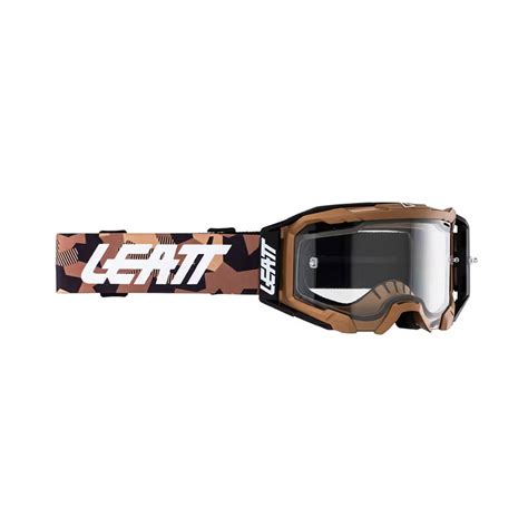 Leatt Velocity 55 Enduro Goggle Brown Motostorm En