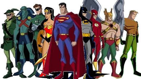 Justice League Cartoon Network Jlu Characters