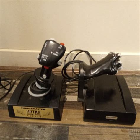 Thrustmaster Hotas Cougar Joystick And Throttle Catawiki
