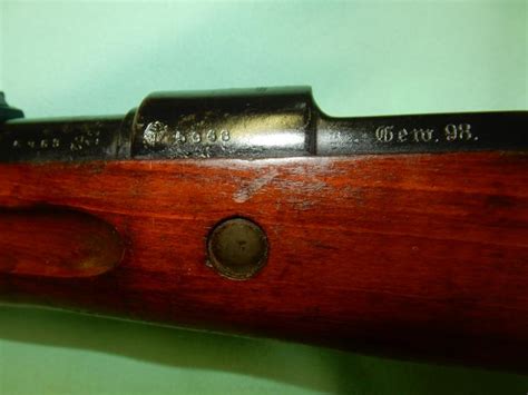 Ww2 German K98 Mauser Markings Bnz 51 Off