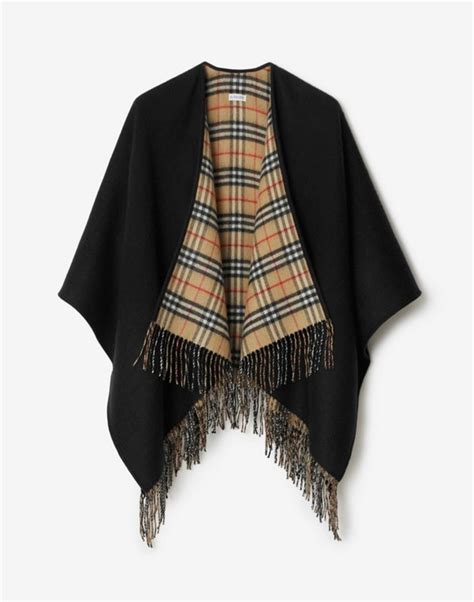 女士斗篷和披肩 Burberry® 博柏利官网