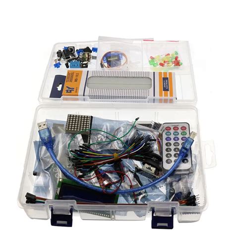 Greatzt Starter Kit For Arduino Uno R3 Uno R3 Breadboard And Holder