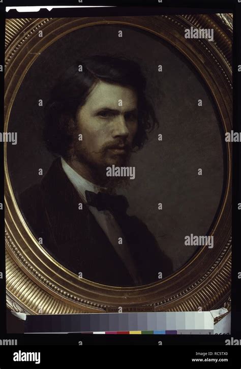 Self Portrait Museum State Tretyakov Gallery Moscow Author Kramskoi Ivan Nikolayevich