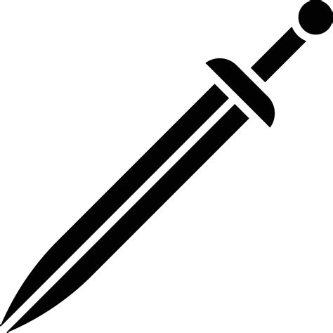 Viking Sword Vector Icon 30387066 Vector Art At Vecteezy