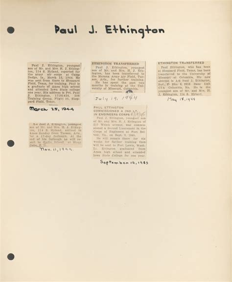 Paul James Ethington Ames History Museum