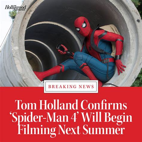 Tom Holland Confirms Spider Man 4 Release Date On Deepnewz