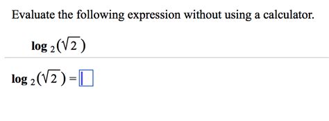 Solved Evaluate The Following Expression Without Using A Chegg