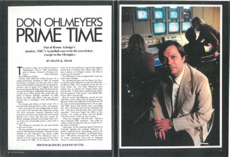 Don Ohlmeyers Prime Time The Stacks Reader