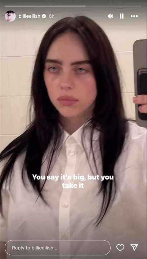 Billie Eilish Flashes Bra In See Through Top While Quoting Extremely Racy Lyrics Daily Star