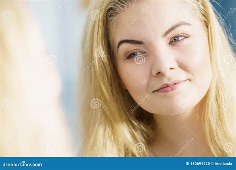 Beautiful Young Natural Blonde Woman Stock Image Image Of Teenager