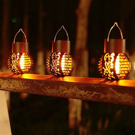 Solar Flickering Lanterns Solar Lanterns Solar Decorative Lights