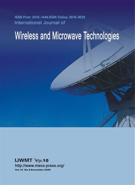 International Journal Of Wireless And Microwave Technologies