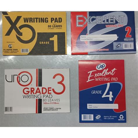 Writing Pad For Elementary Students Shopee Philippines