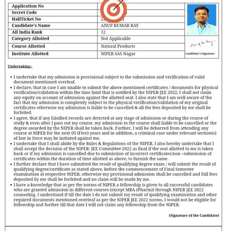 Qualified Niper Jee 2022 For Phd In Natural Products Air 12 Anup Ray