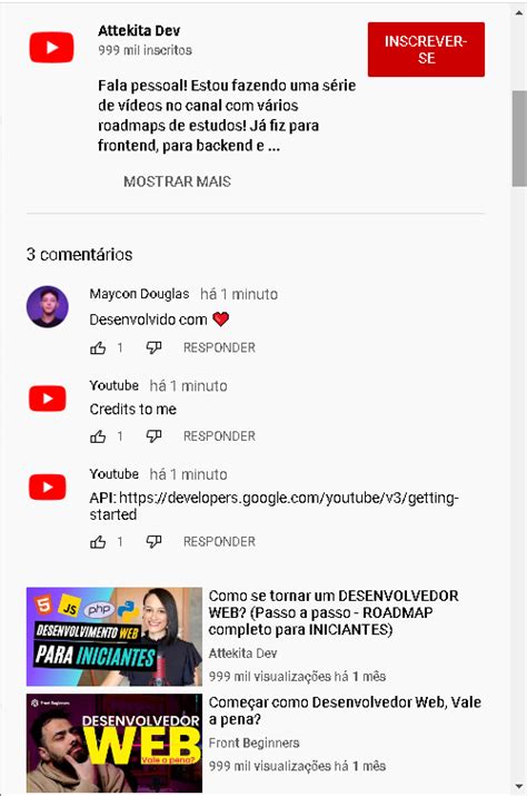 Github Maycondsyoutube Clone Clone Da Plataforma De Videos Youtube
