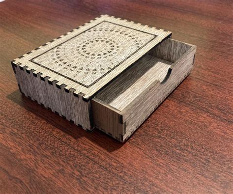 Card Deck Box Template Cut Out Etsy