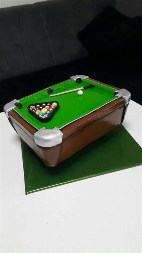 Billiard Cake Pool Table Cake Billiards Pool Cake