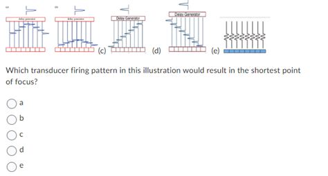A A A Which Transducer Firing Pattern In This