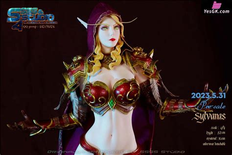 World Of Warcraft Sylvanas Windrunner Resin Statue Super Sexy Statue Yesgk