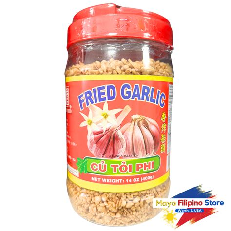Fried Garlic 400g Jar Mayo Filipino Store