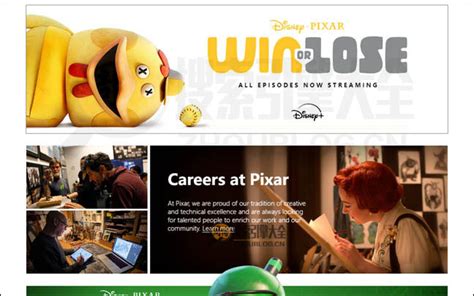 Pixar：皮克斯动画工作室官网【美国】搜索引擎大全zhoublogcn