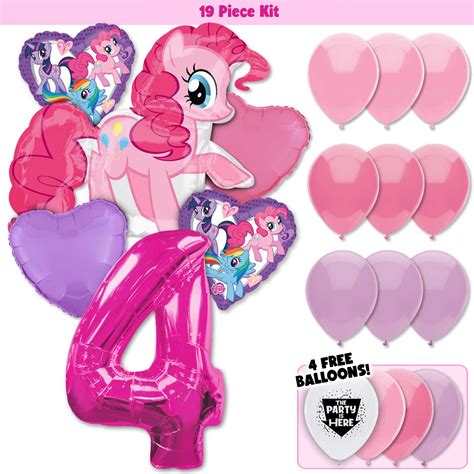 Pinkie Pie Coloring Pages Party Balloons 2025
