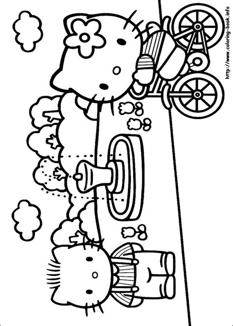 Pobarvanka Hello Kitty