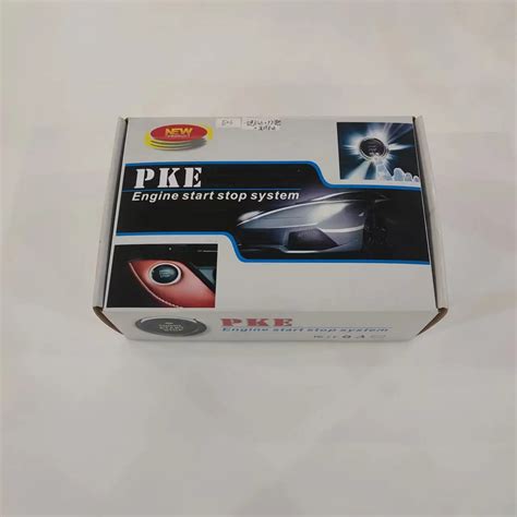 Rfid Immobilizer Pke Push Button Remote Control Engine Start Stop Keyless Entry System Car