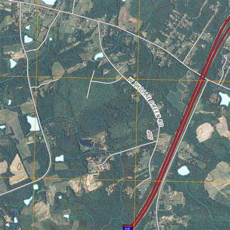 Stem Nc 2010 24000 Scale Map By United States Geological Survey