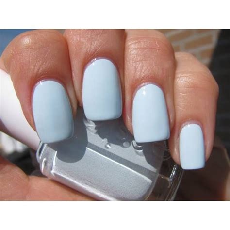 Pin By Sam Gonzales On Nail Polish Obsession Pastel Blue Nails Light