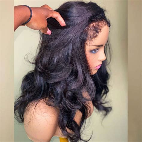 4c Edges Undetectable Hd Lace Front Wig Kinky Edges West Kiss Hair