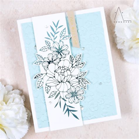 Spellbinders Floral Reflection Collection Al Handmade