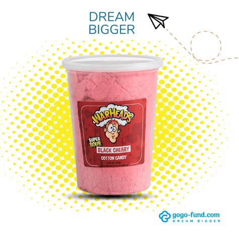 Warhead Black Cherry Cotton Candy Gogo Fund