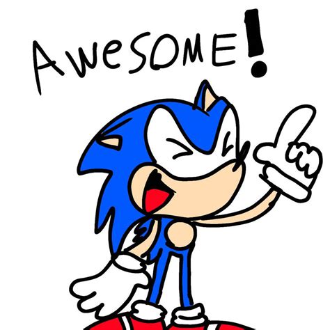 Sonic Awesome By Remastered2020s On Deviantart