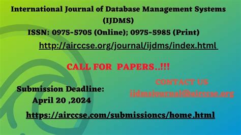 stephen leo on linkedin call for papers international journal