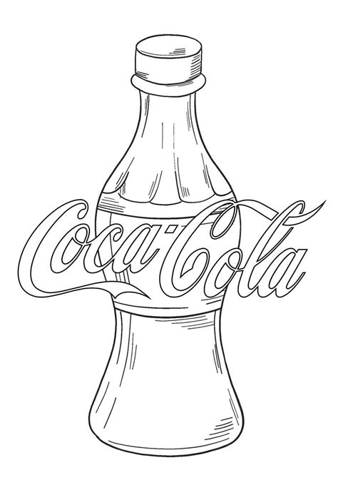 Desenhos De Coca Cola Para Colorir Bora Colorir