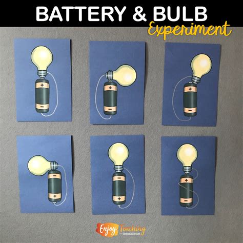 Light Bulb Electricity Science Project