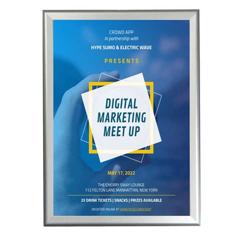 A0 Heavy Duty Snap Frames 32mm