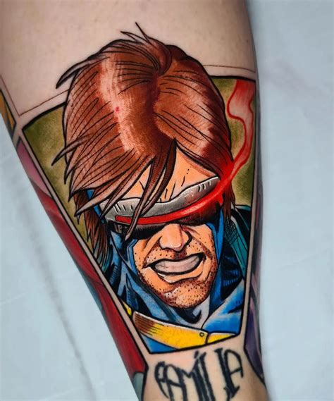 Xmen Tattoos Tiny Heroes Heres My Tattoo Of My Holy Trinity Xmen