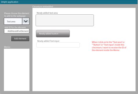 Html Delphi Interaction With Webpage Stack Overflow