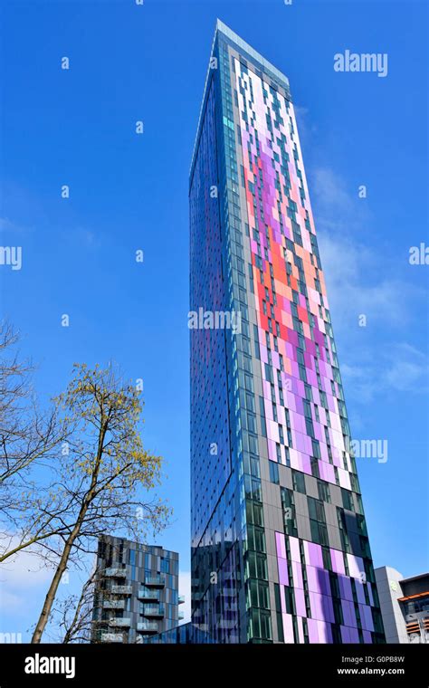 Colourful Cladding Panels High Rise Apartment Flats By Berkeley Homes